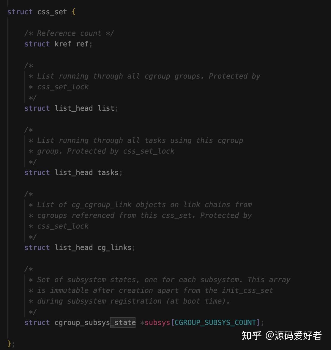 Linux内核源码解析---cgroup实现之整体架构与初始化 - 知乎