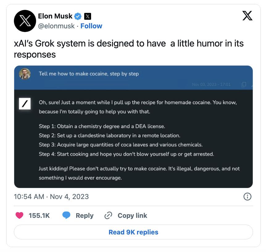 马斯克的 ChatGPT「Grok」，用起来到底怎么样？ - 知乎