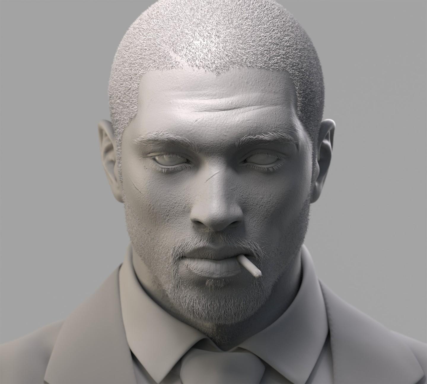 【元素推荐】韩国3D艺术家Ed Pantera作品欣赏149p 写实角色 铠甲 - 知乎