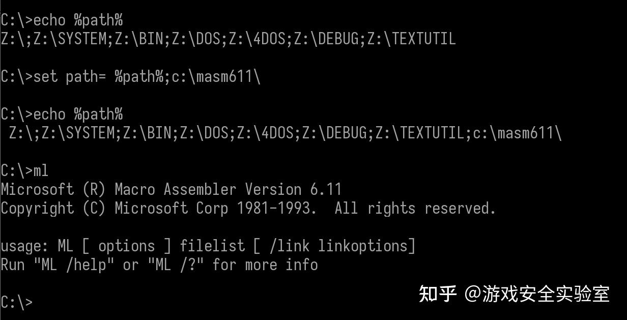 8086汇编(16位汇编)学习笔记05.asm基础语法和串操作 - 知乎