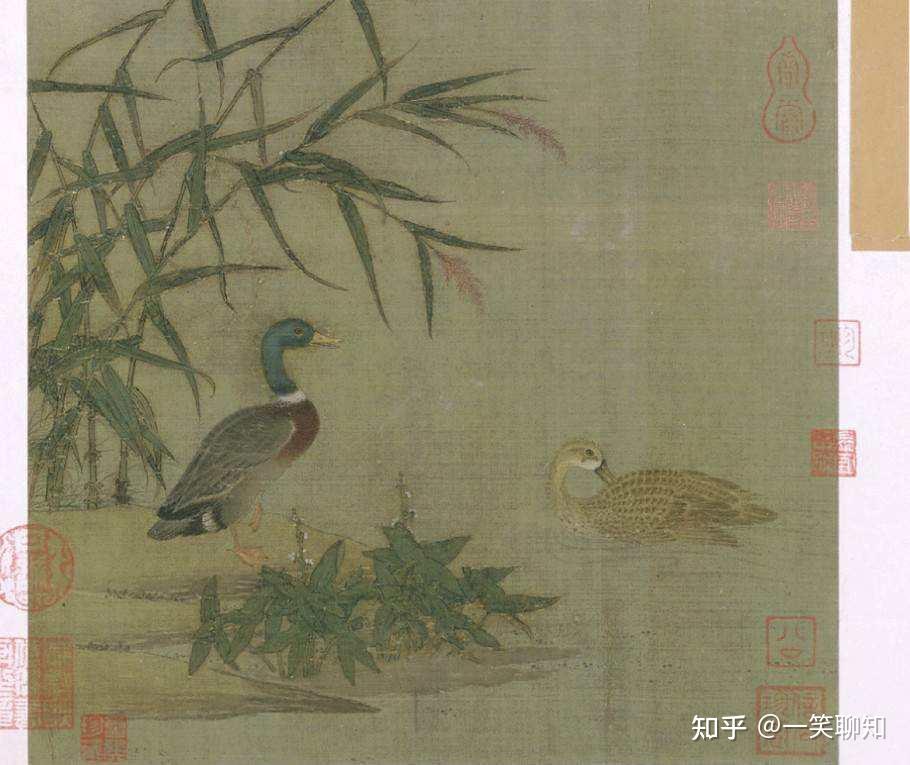 他给孩子画的一幅草稿，竟成了千百年来工笔花鸟画的范本 - 知乎