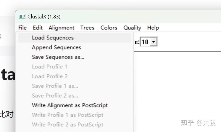 clustalX-mega7-序列比对及进化树构建 - 知乎
