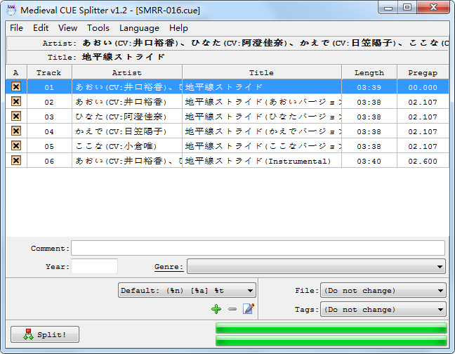 【图吧小白教程】使用CUE标记文件无损切割CD音轨 - 知乎