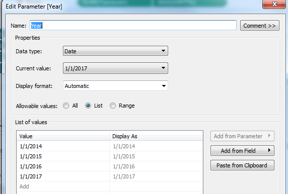 tableau parameters 跨worksheet 使用 - 知乎