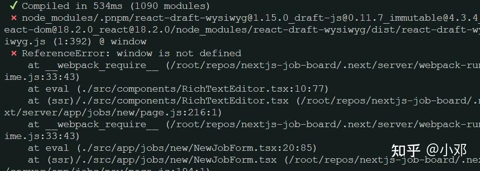 ReferenceError: window is not defined in nextjs - 知乎