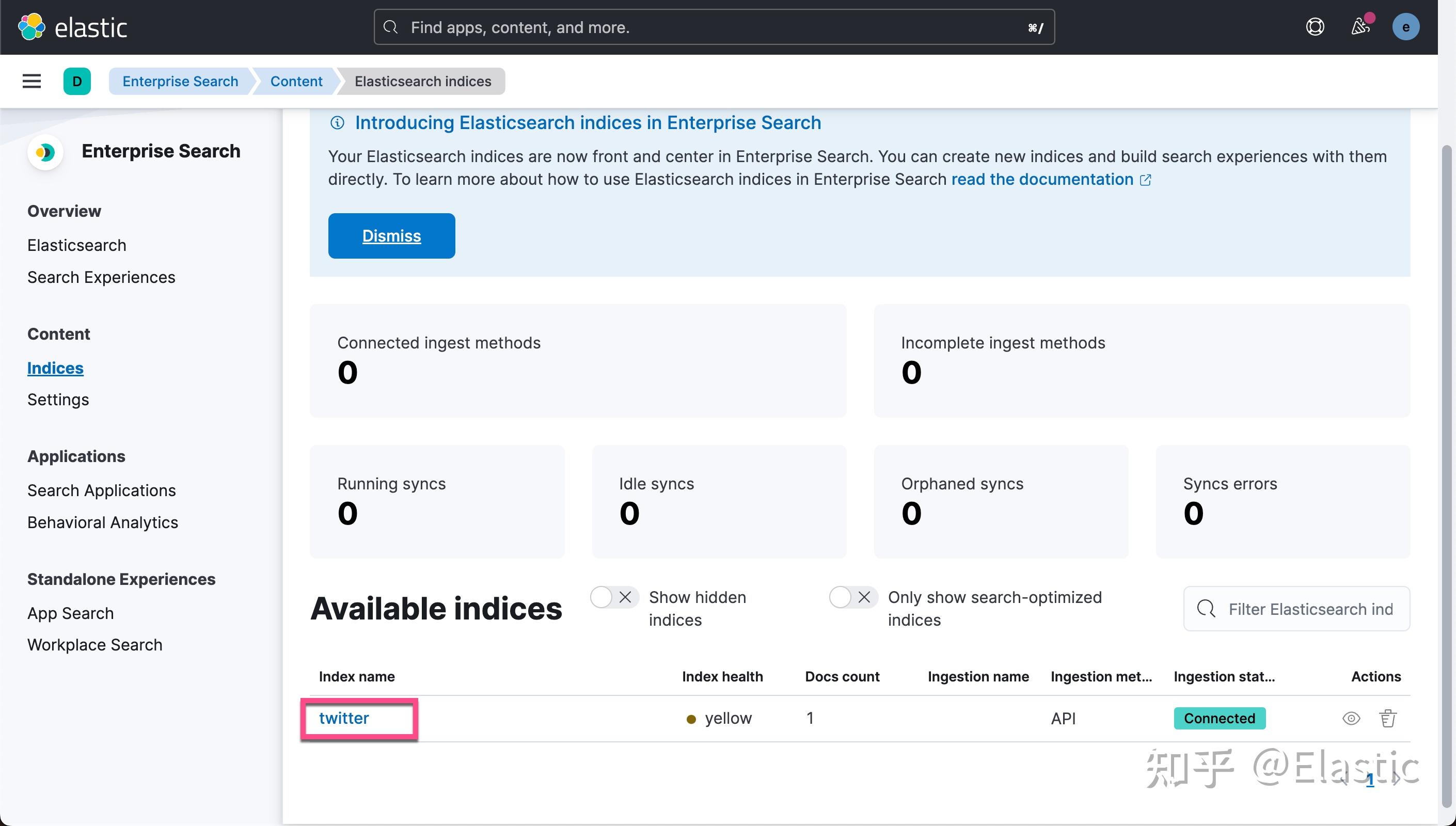 Elasticsearch：部署 ELSER - Elastic Learned Sparse EncoderR - 知乎