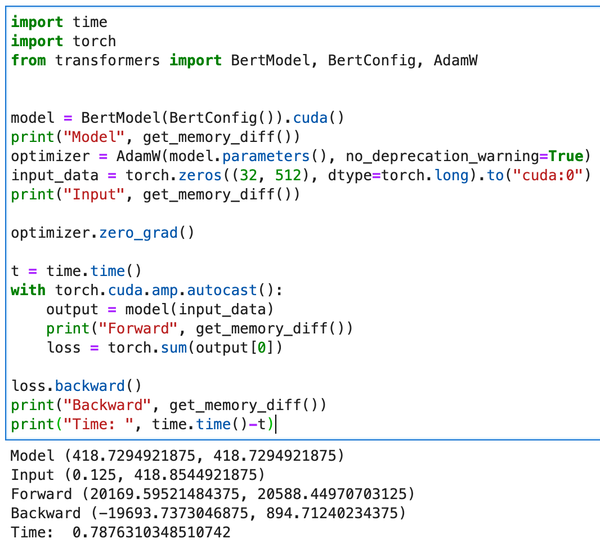 PyTorch显存分配原理——以BERT，GPT为例 - 知乎
