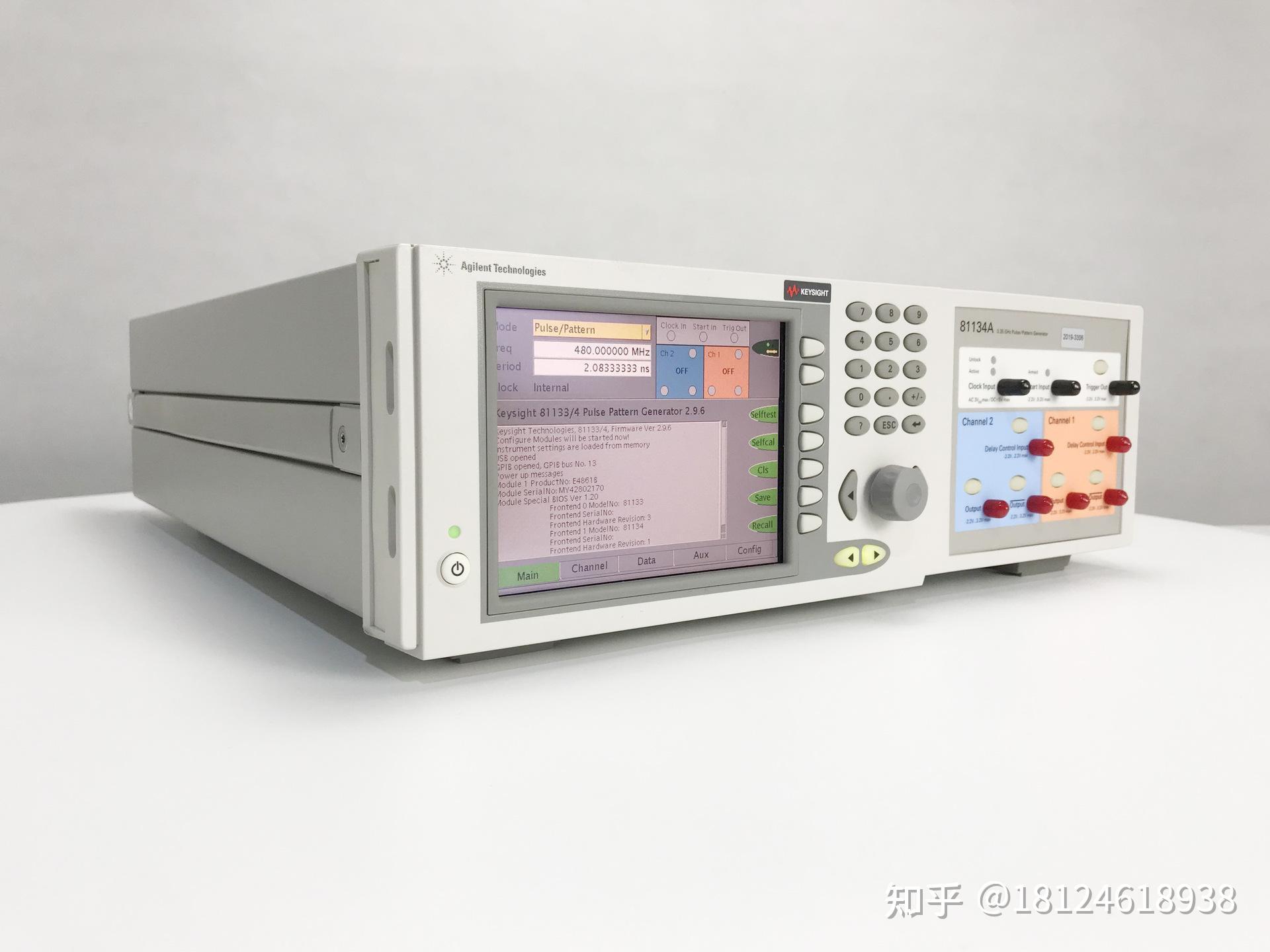 Agilent安捷伦81134a双通道脉冲码型发生器 知乎
