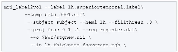 freesurfer学习：ROI Volume to Surface空间变换提取数据 - 知乎