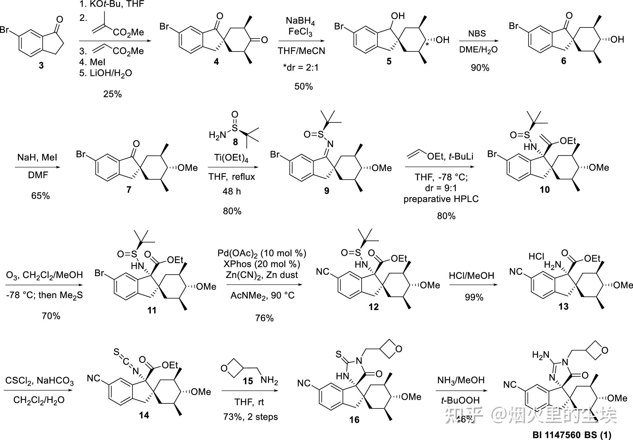 BACE抑制剂BI 1147560 BS和BI 1181181 MZ的放大合成 - 知乎