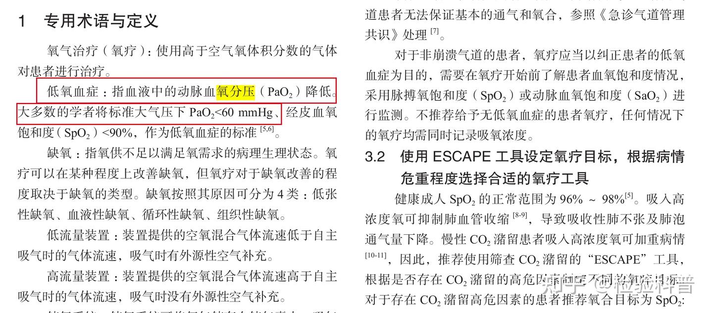 氧分压PO2异常提示哪些疾病风险？《急诊氧气治疗专家共识》等的解读与健康预警 - 知乎