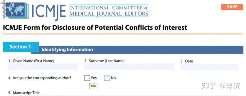 投稿要交的Declarations是什么 - 知乎