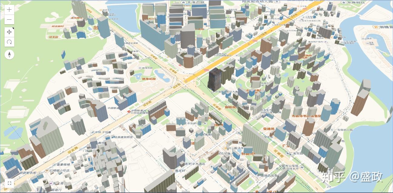 3D WebGIS-实现效果 - 知乎