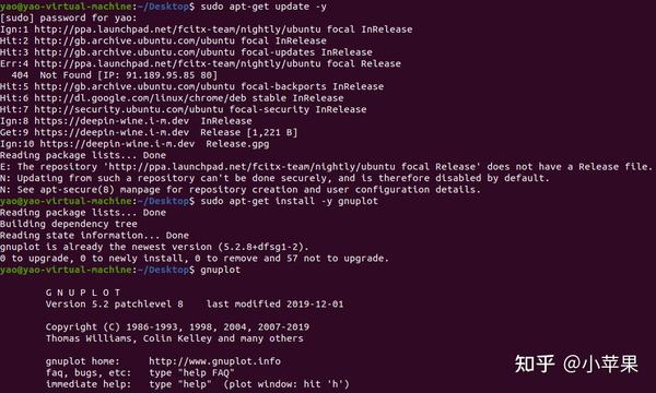 grace(xmgrace)/gnuplot安装 - 知乎