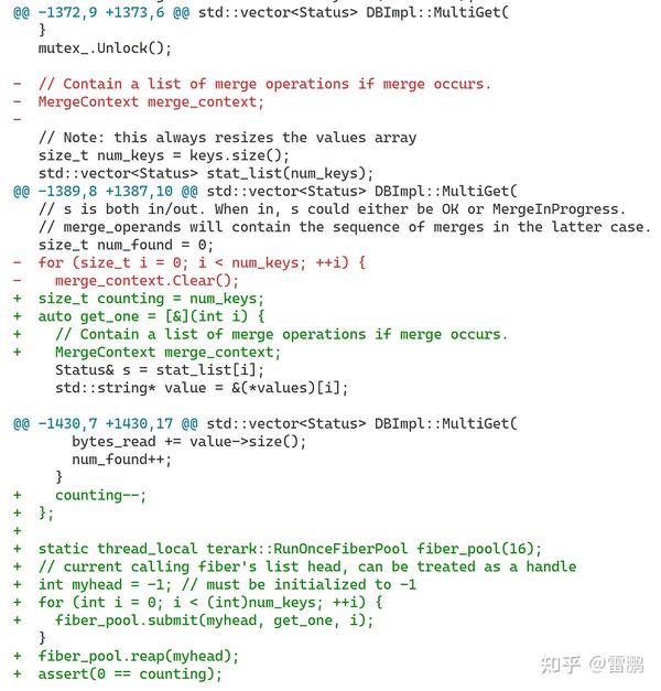 代码修改的微创手术法：RocksDB MultiGet 的协程优化，10 行代码提升 10 倍性能 - 知乎