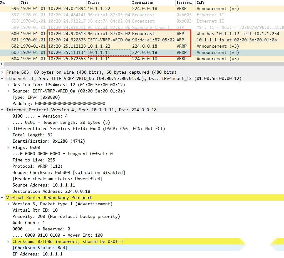 你会配VRRP，但是你能看懂VRRP的报文吗？ - 知乎