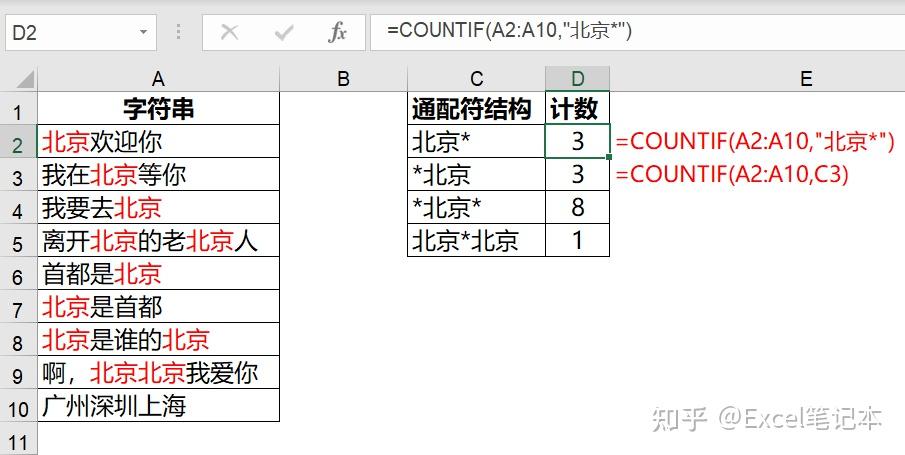 Excel中的通配符的使用场景和使用方法 - 知乎