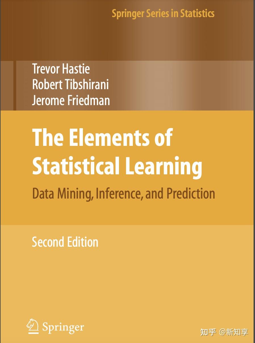 统计学学习书籍《An Introduction to Statistical Learning》及《The elements of ...