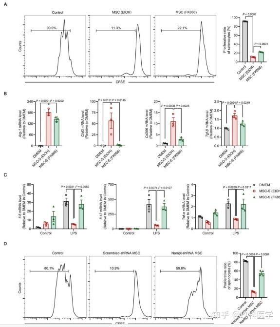 热点联合|NAD+调控间充质干细胞发挥免疫抑制作用的新机制 - 知乎