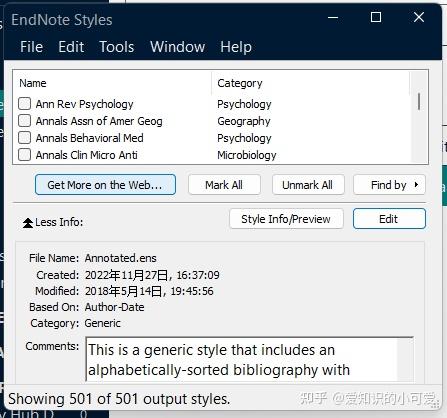 endnote20插入新的目标文献格式 - 知乎