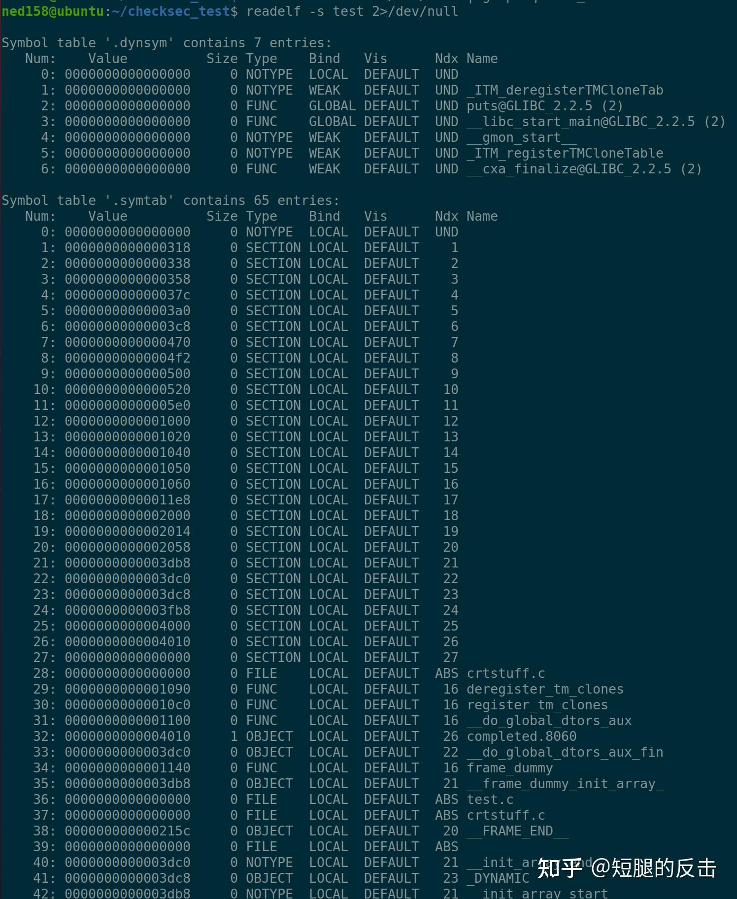 checksec 原理学习 - 知乎