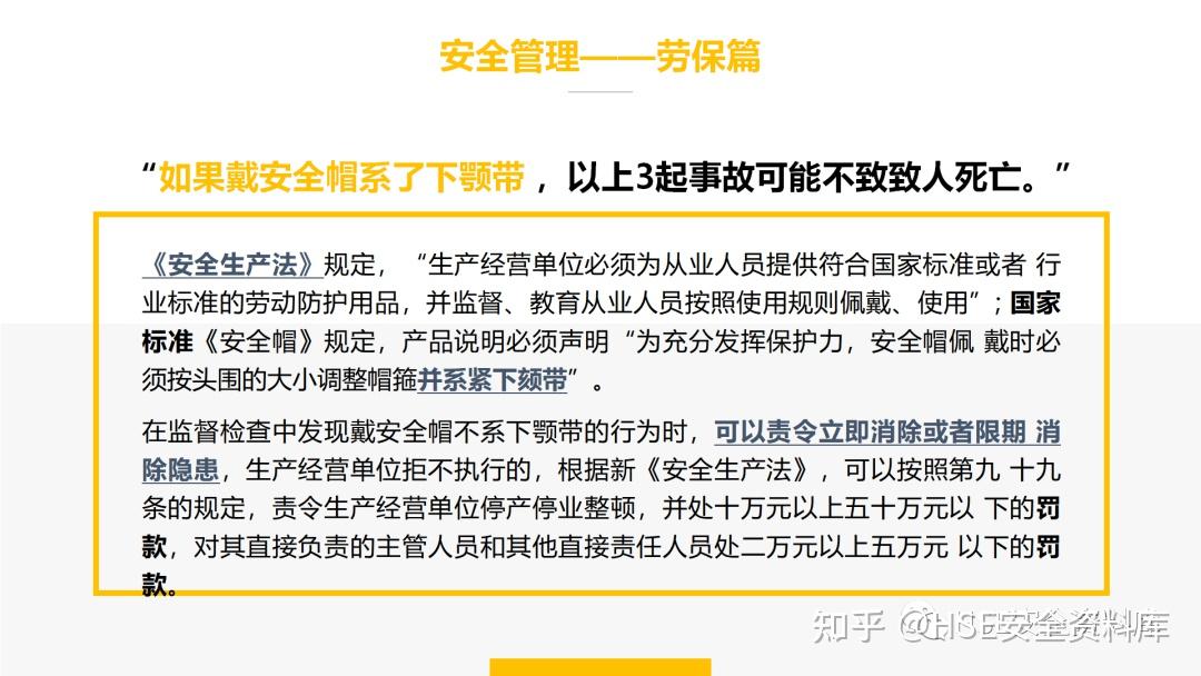 Ppt 【课件】安全帽使用管理基本知识35页 知乎
