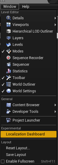 UE4 Locailzation本地化 - 知乎