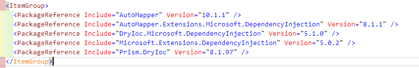 Prism+WPF使用DependencyInjection实现AutoMapper的依赖注入功能 - 知乎