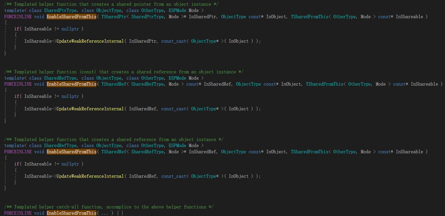 【UE5】02 浅析UE5中的智能指针（下、TSharedPtr、TWeakPtr 和 TSharedFromThis） - 知乎