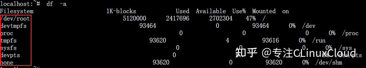 【Linux101-11】df - 知乎