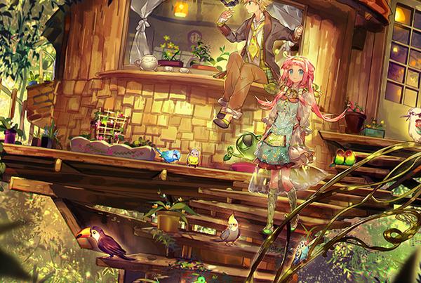 【画师推荐】 插画师Namie——澄闪、水月亲妈，色彩超绝的日系平涂！3829860|插画&壁纸 - 知乎