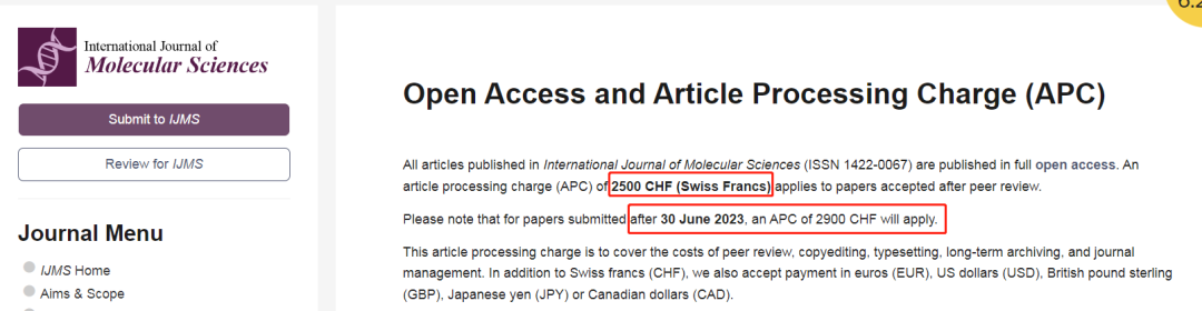 MDPI旗下超90本期刊版面费即将上涨，最高9300元！附名单 - 知乎