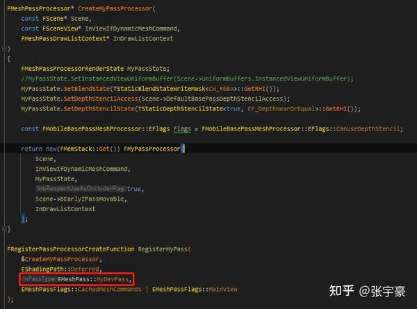UE5 添加自定义MeshPass - 知乎