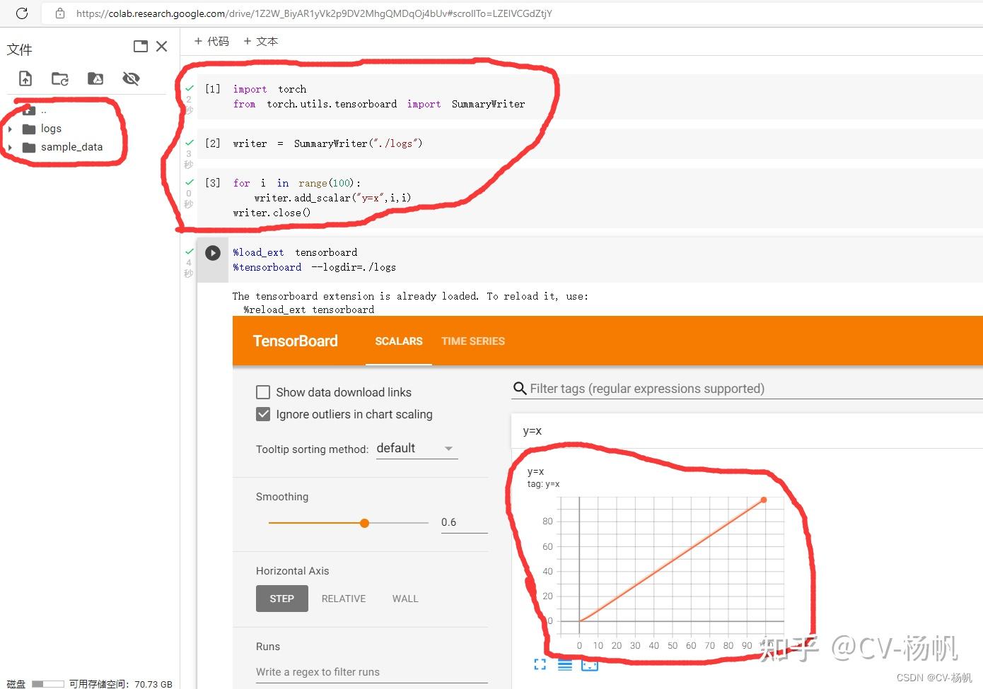 Google Colab GPU Google Colaboratory Pytorch Tensorboard 