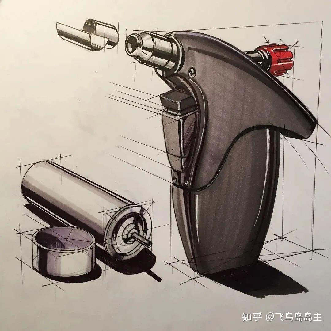 干货｜国外大神优秀工业设计手绘作品欣赏（4） - 知乎