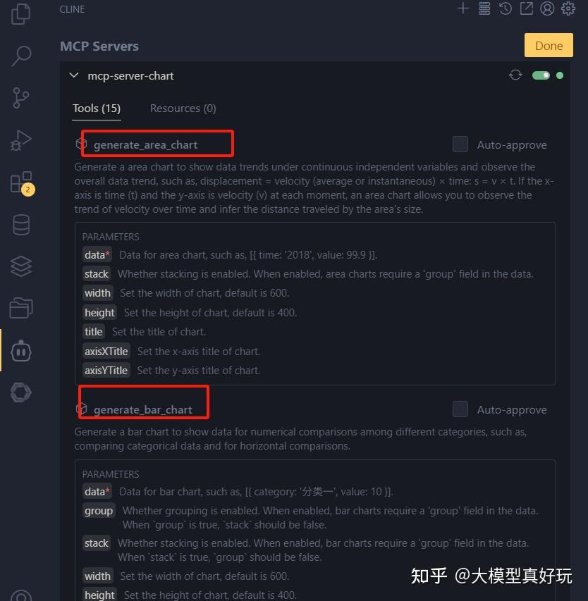 推荐一款宝藏MCP Server—mcp-server-chart, 从此再也不发愁绘制图表啦！ - 知乎