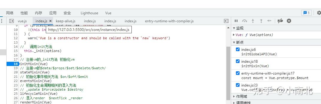 vue源码初调试（一）vue的入口以及调试vue的初始化 - 知乎