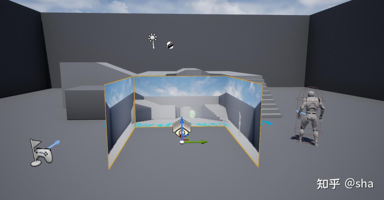 UE4的NDisplay可构建Cave系统 - 知乎