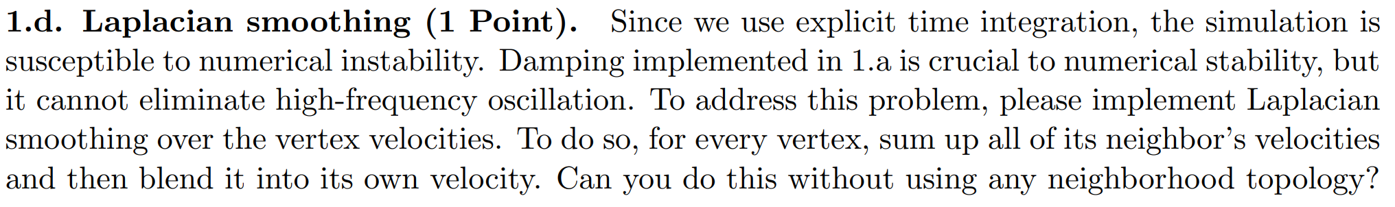 GAMES103 作业三 有限元模拟 - 知乎