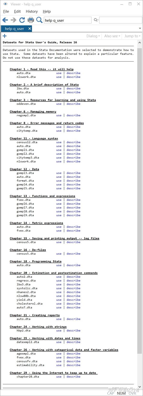 极冷知识点——Stata/Python/R自带数据导入（附代码） - 知乎
