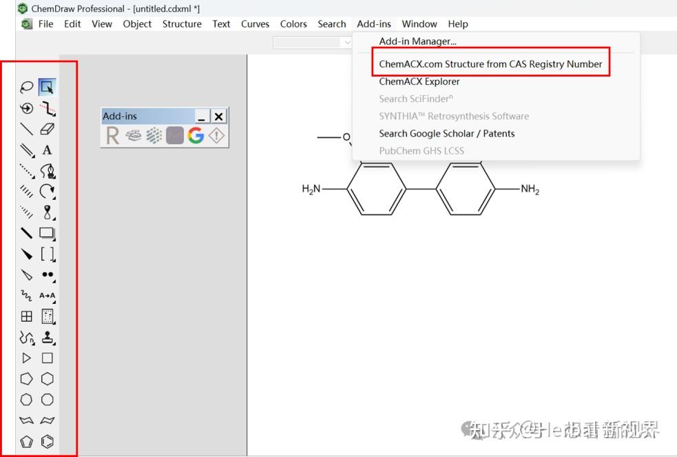 ChemDraw绘制高级美观的化学结构式 - 知乎