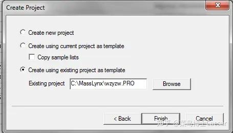 Waters Q-tof液质联用仪的标准操作规程3.2创建项目 - 知乎