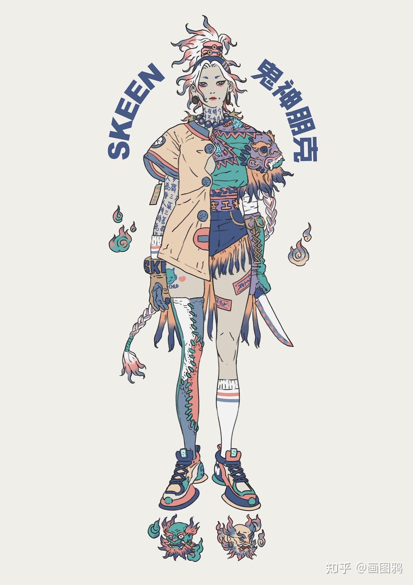 “鬼神界的弄潮er”—宝藏画师：ZeenChin - 知乎