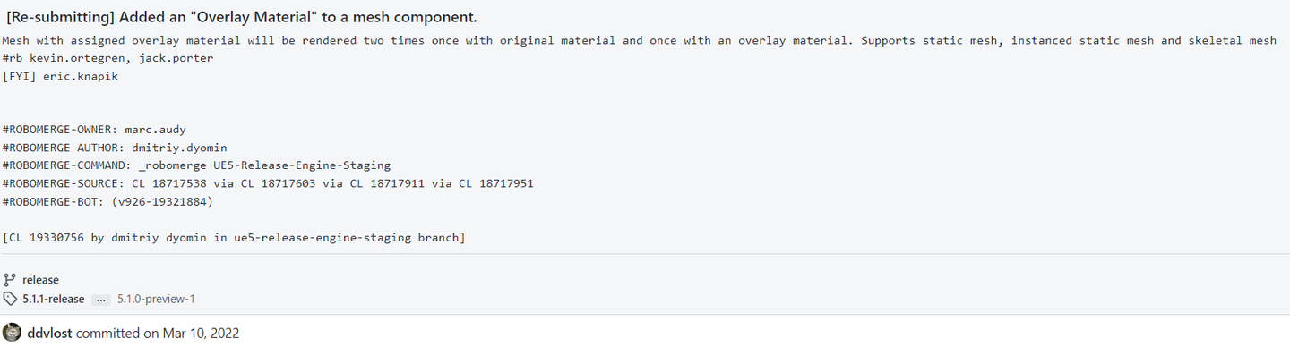 UE5toUE4 OverlayMaterial - 知乎