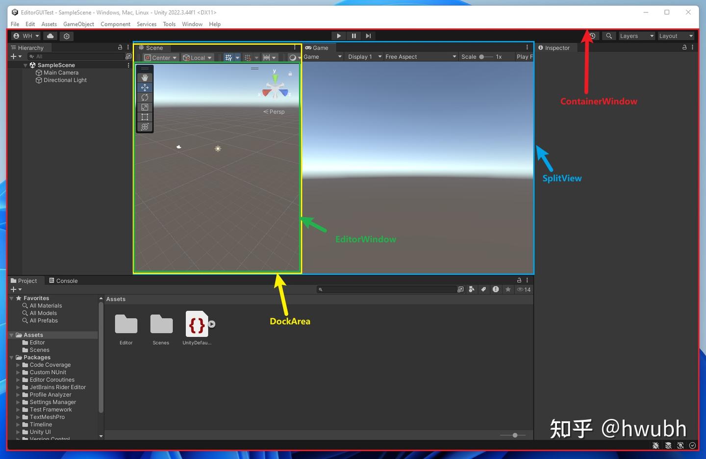 Unity学习笔记--Editor扩展：类Unity编辑器界面的实现 - 知乎