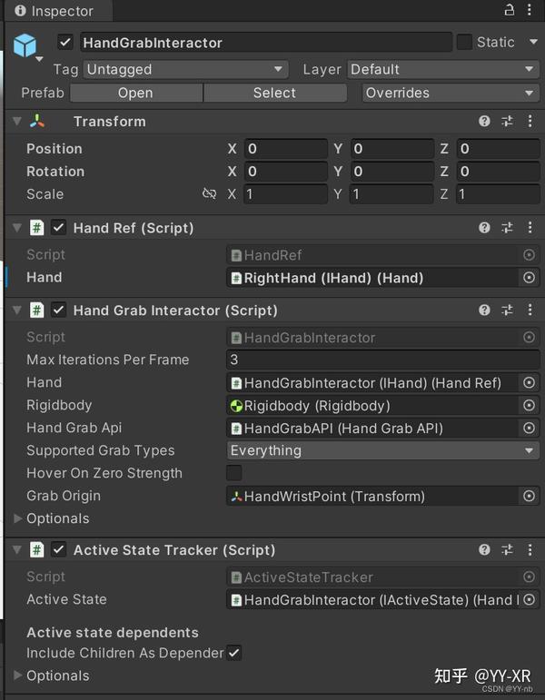 Unity Meta Quest 一体机开发（六）：HandGrabInteractor 和 HandGrabInteractable 知识点 ...