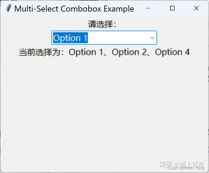 Python tkinter控件全集之组合选择框 ttk.ComboBox - 知乎