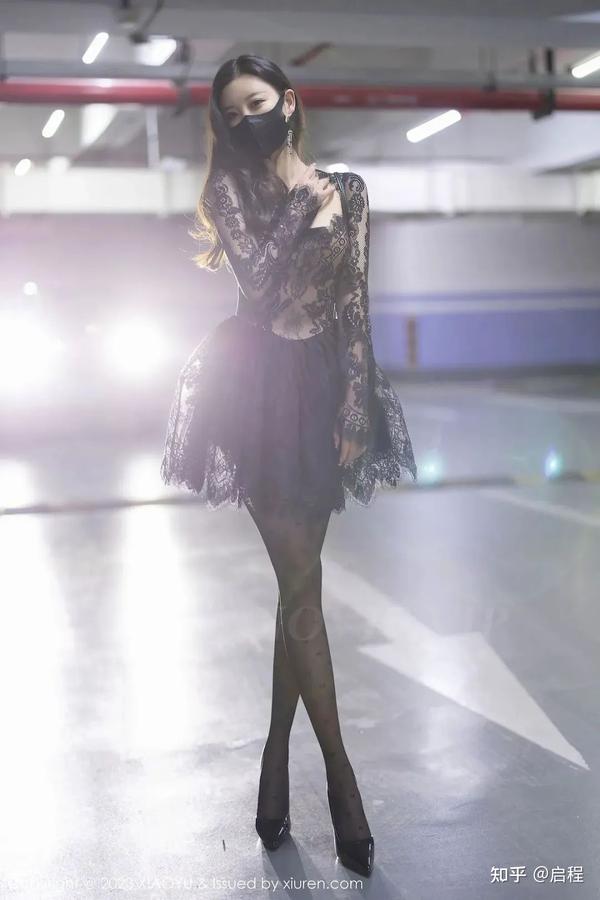 [性感] 女神杨晨晨Yome黑丝蕾丝连衣短裙丰腴身材写真 - 知乎