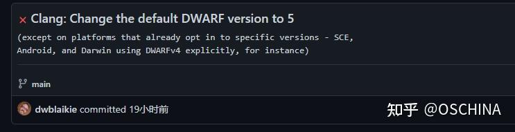 LLVM Clang 默认使用 DWARFv5 调试格式 - 知乎