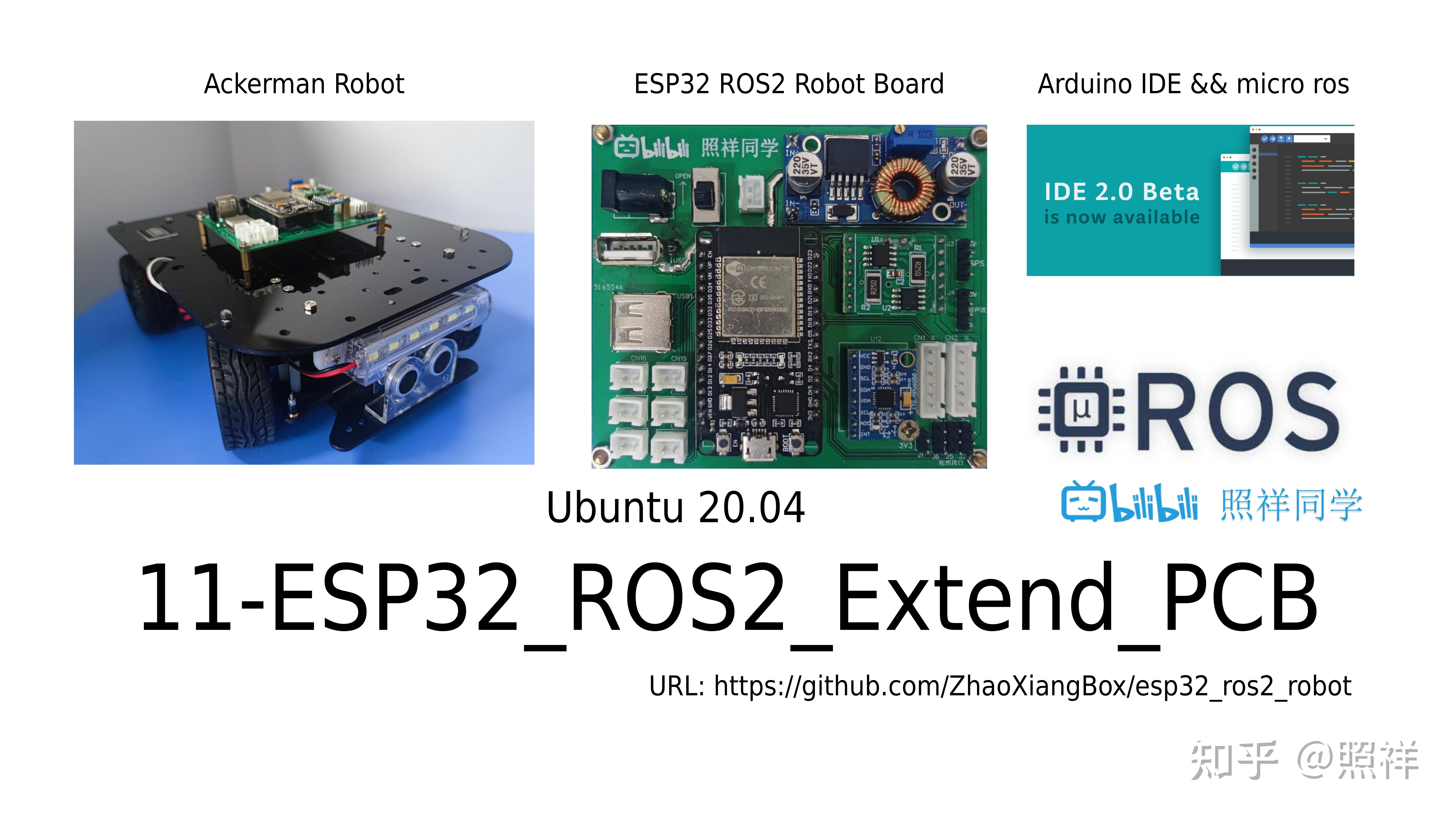 第十一节 ROS2通过ESP32扩展板控制小车 - 知乎